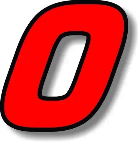 Car Sticker Exterior Accessories Popular Black (Red Outline) Quare Font ...