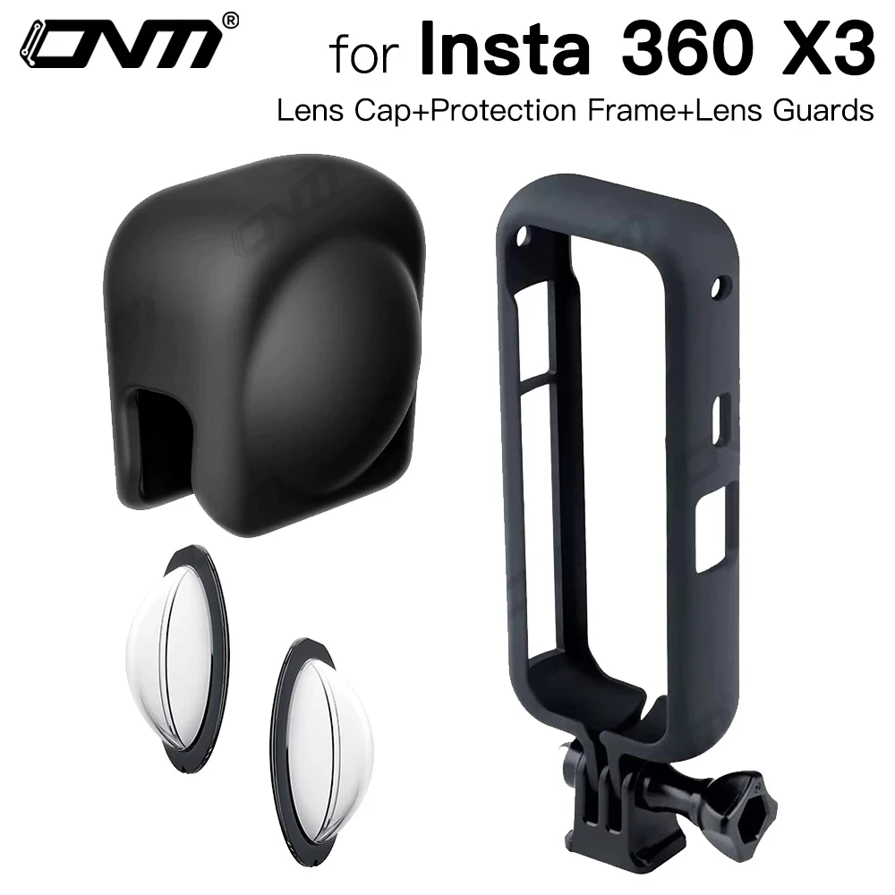 Insta360-X3-Lens-Cap-Protector-Protection-Frame-Lens-Guards-for-Insta ...