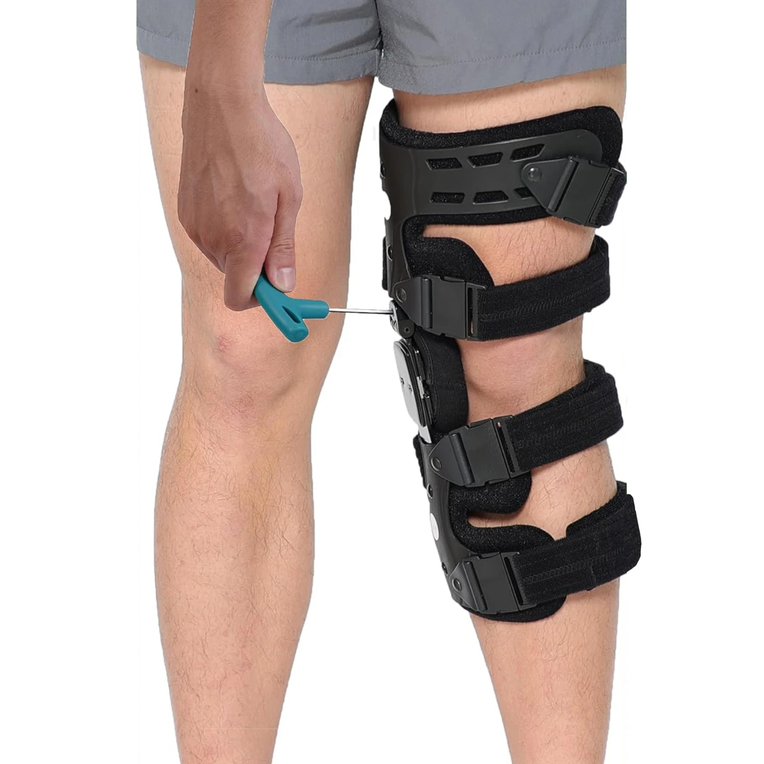 Attelle-de-genou-d-chargeur-lat-ral-OA-arthrose-arthly-Knee-oto ...