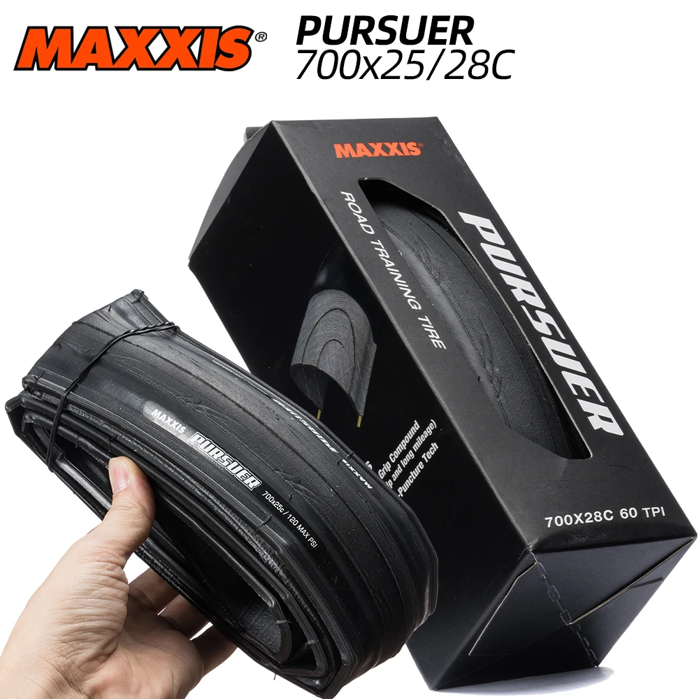 700C-MAXXIS-PURSUER-ROAD-BICYCLE-TIRE-OF-TRAINING-TIRE-TYRE-CLINCHER ...