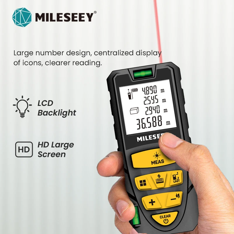 Mileseey-laser-entfernungs-messer-s2-40m-60m-80m-120m-m-laser-bandma ...