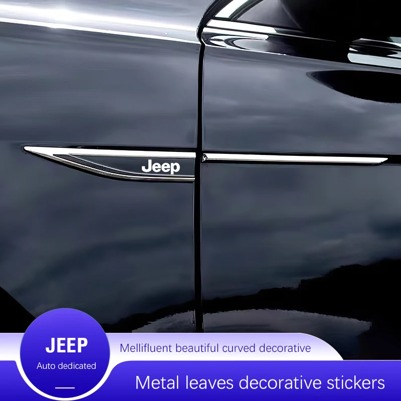 JEEP-Metal-Stickers-2Pcs-Car-Body-Decoration-Stickers-For-Jeep-Renegade ...