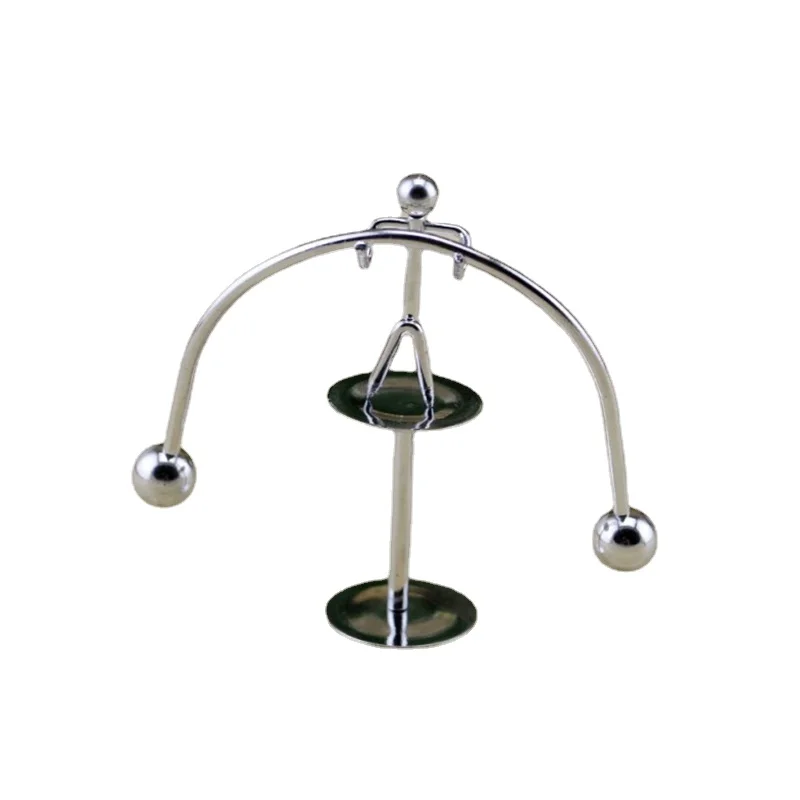 Miniature Figurines Version Small Balance Swing Weight Lifting Small ...