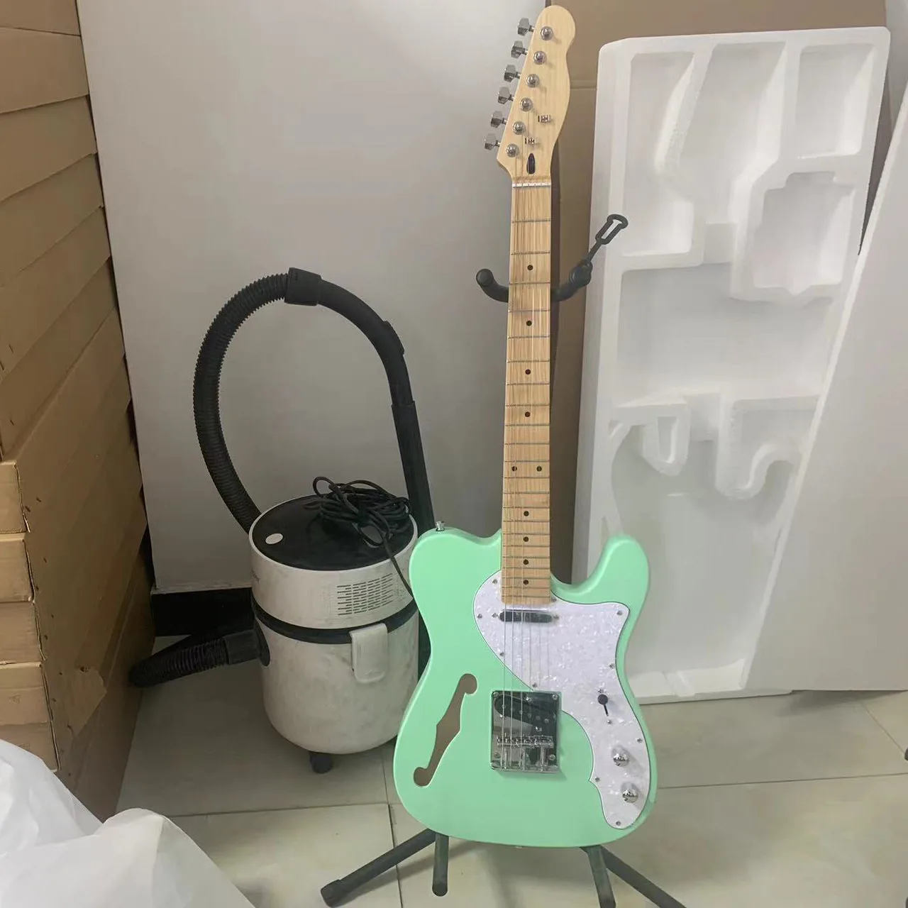 Violín TL Guitarra eléctrica 6 cuerdas SS Pickup 22 trastes 1v1t3w Sin ...
