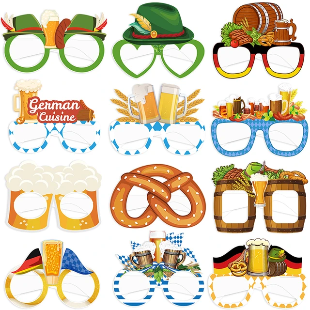 Oktoberfest Photo Booth Cut Out Stand Up