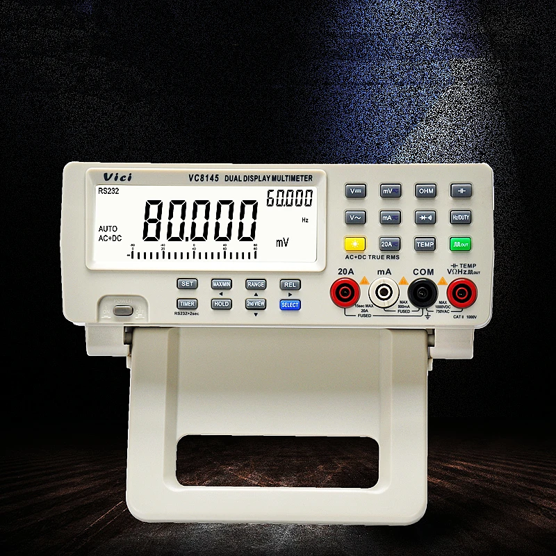 데스크톱 디지털 멀티 미터, 고정밀 듀얼 디스플레이 멀티 미터, 자동 정렬 디지털 벤치 탑 멀티 미터, 110V 220V ...