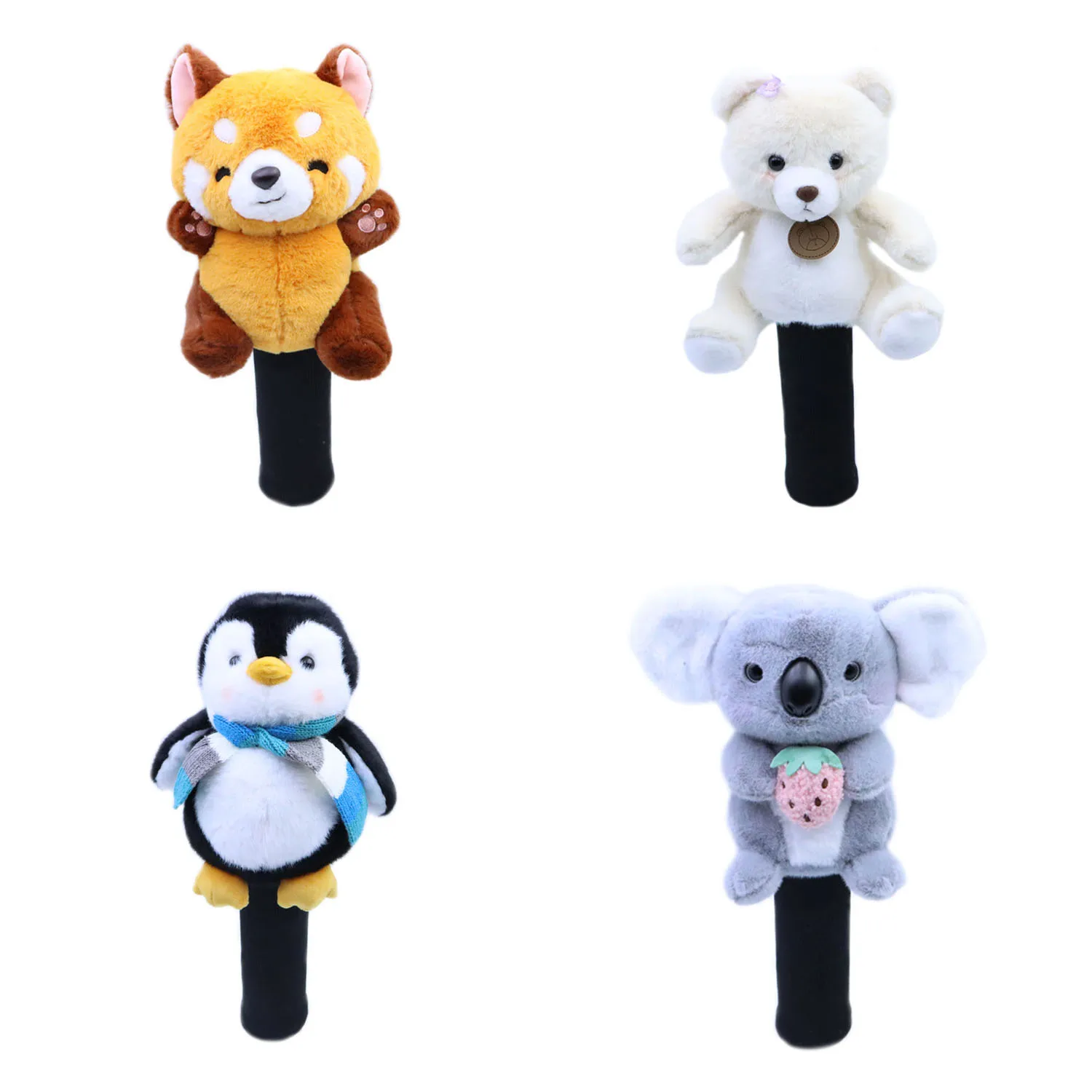 2024-New-Cute-Plush-Animal-Golf-Wood-Head-Covers-Golf-Driver-Fairway ...