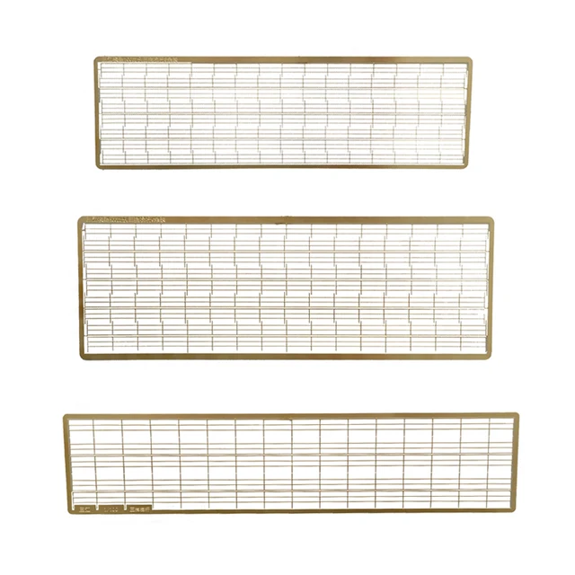 Model Warships 1set 1:100 Warship Model Universal Railing Etched Brass ...