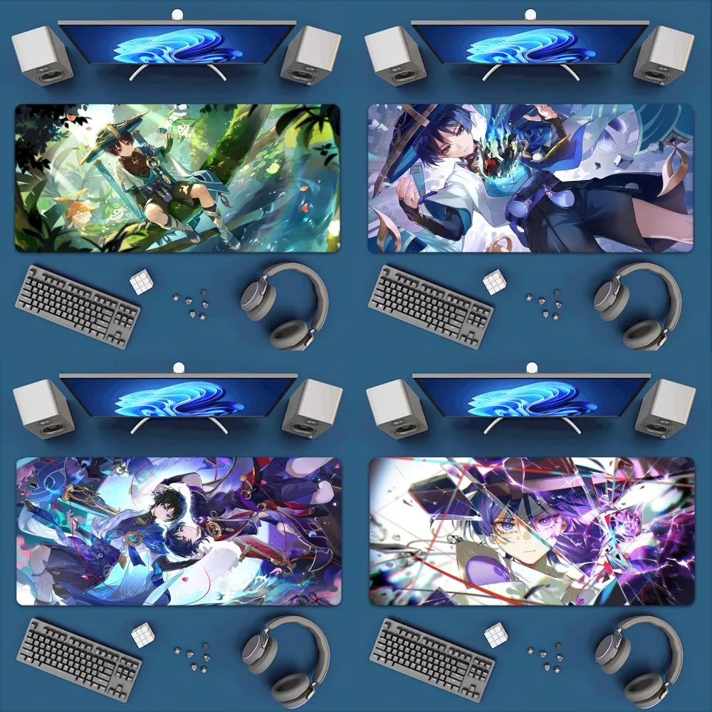 Genshin-Impact-WANDERER-Mousepad-Office-Large-Mouse-Mat-Keyboard-Mats ...