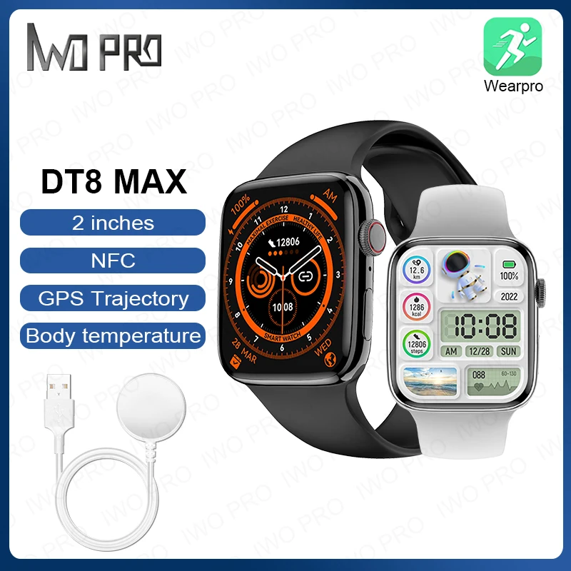 IWO-PRO-DT8-MAX-Smart-Watch-Series-8-2-inches-body-temperature-NFC-GPS ...