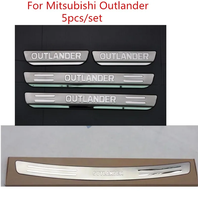 High quality stainless steel Rear bumper Protector Sill For Mitsubishi ...