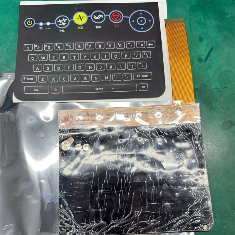 1set New For GE MAC 2000 ECG Membrane Keyboard Film MAC2000 Button ...