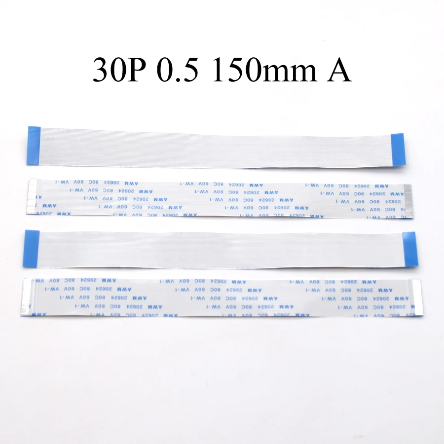 2pcs-30pin-FFC-FPC-flat-line-flexible-cable-0-5mm-pitch-30-pin-A ...