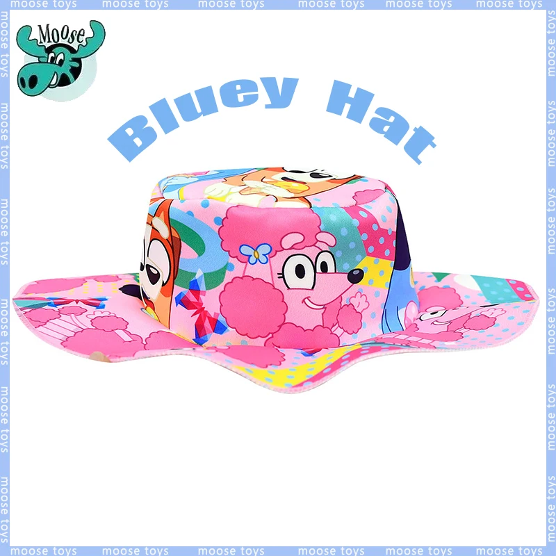 Bluey-Hat-Children-s-Small-Shoulder-Bag-Girls-Sun-Hat-Large-Brim-Sun ...