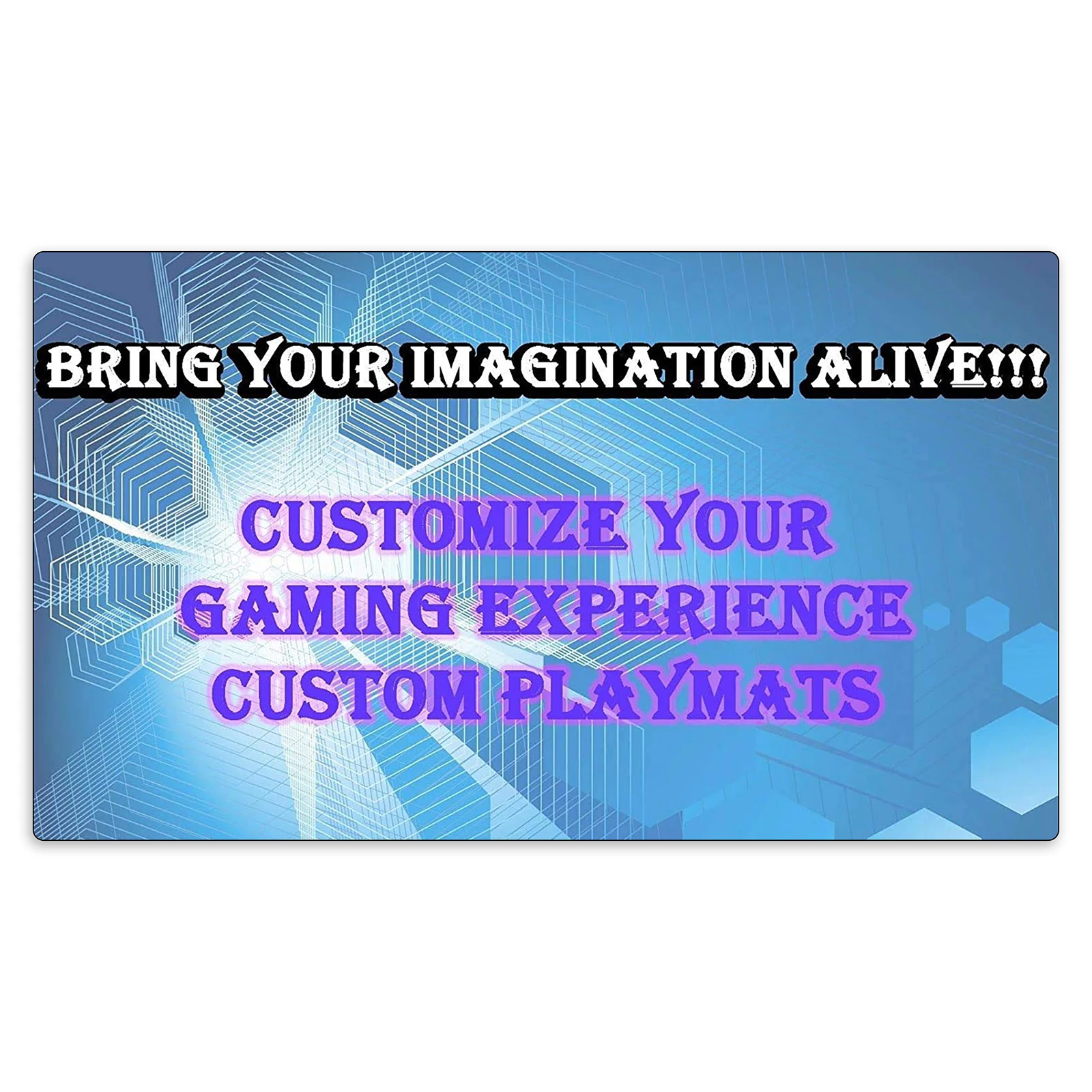 CUSTOM Playmat Any Image Size For TCG Card Games Board Games MGT/PKM ...