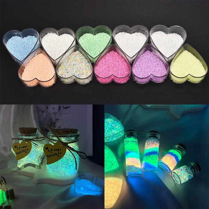 10g-20g-Luminous-Sand-Resin-Filling-Light-In-Dark-Epoxy-Resin-Filling ...