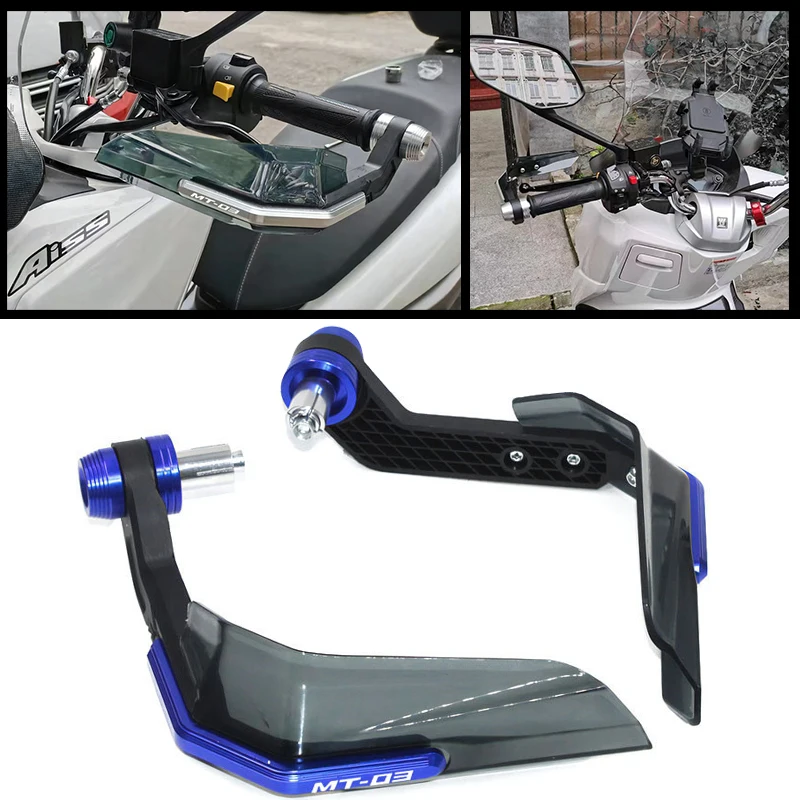 For-MT03-MT-03-MT-03-Motorcycle-Handguard-Brush-Bar-Hand-Guard-Wind ...