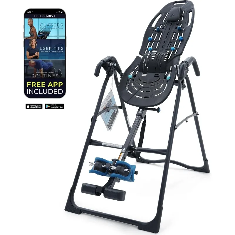 TEETER EP-560 Inversion Table w/Accessories for Back Pain Relief – FDA ...