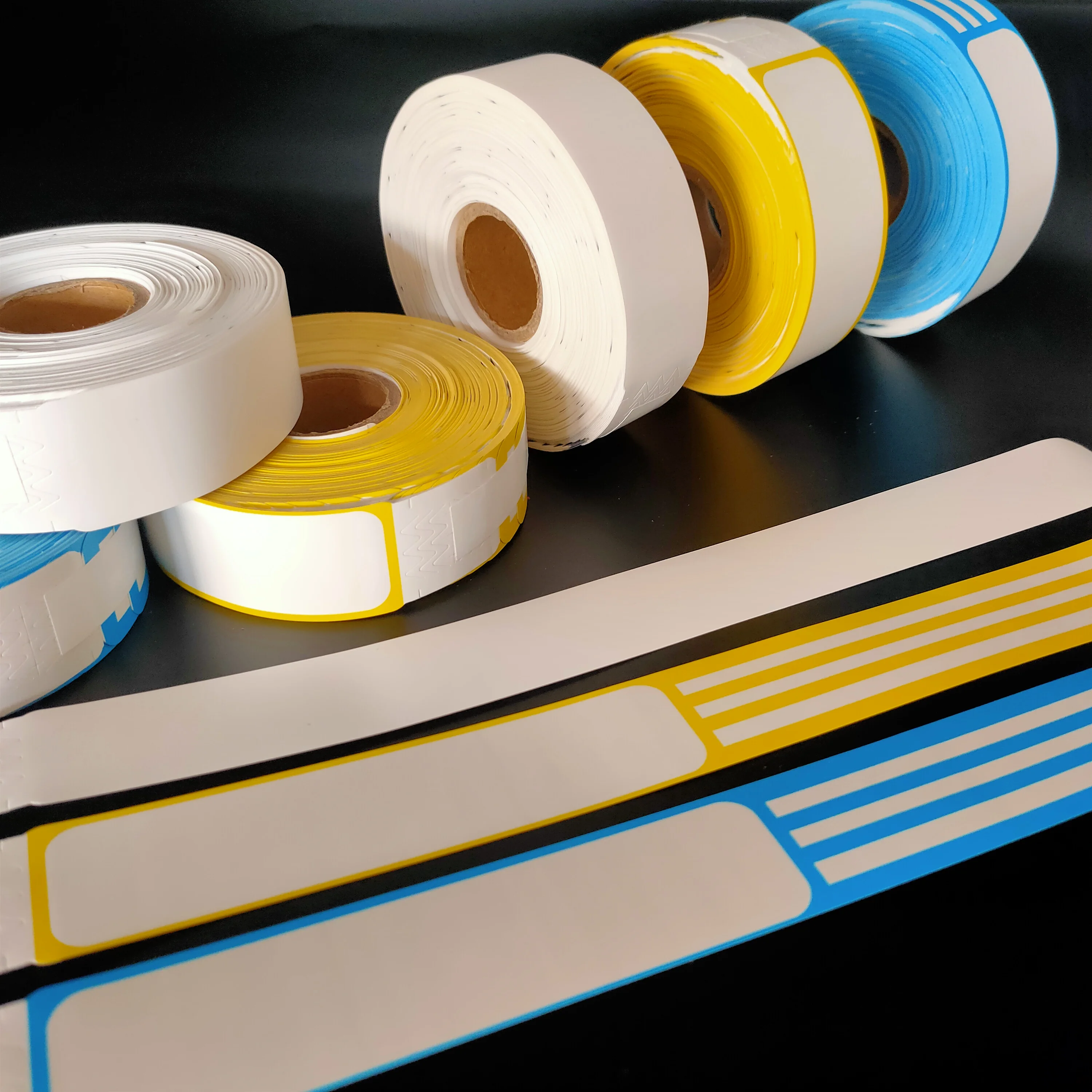 100pcs-Printable-Self-Adhesive-Barcode-Wristbands-Thermal-Disposable ...