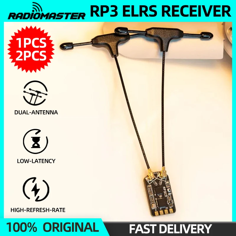 RadioMaster-RP3-V2-Diversity-ExpressLRS-ELRS-V3-0-2-4GHZ-Nano-Receiver ...