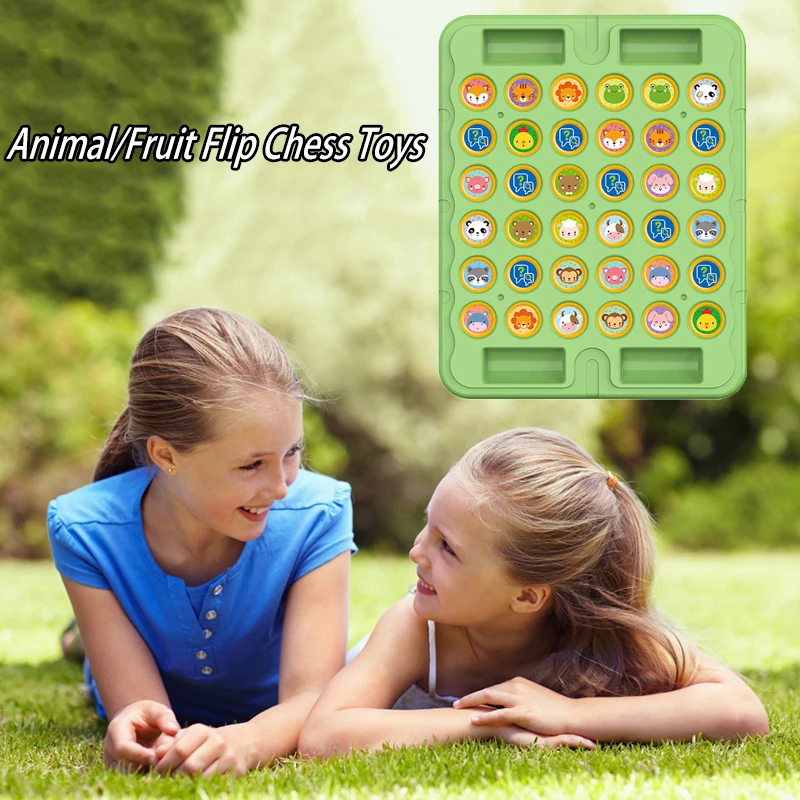 Two-Player-Match-Animal-Fruit-Flip-Chess-Children-s-Two-Chess-Matching ...