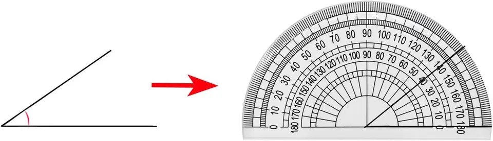 Pilot Pens JIANTA 6Pcs Plastic Protractor, 180 Degrees Protractor, 16cm ...