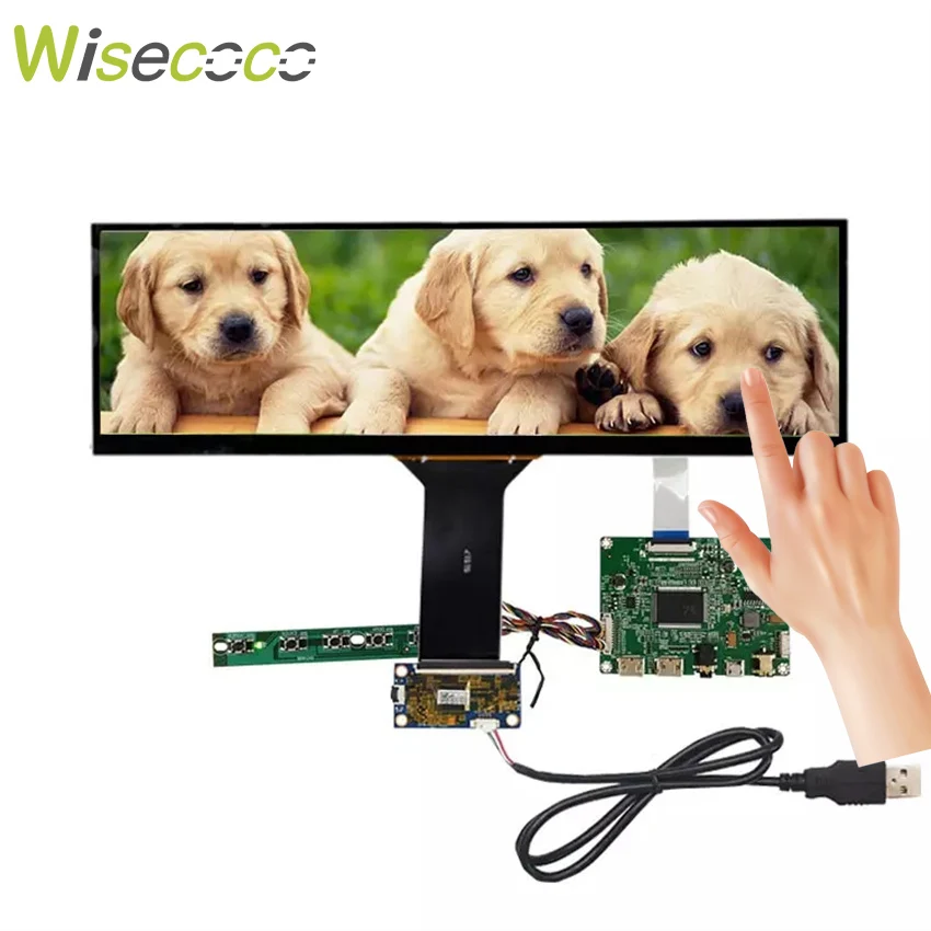 Wisecoco-12-6-Zoll-langer-Streifen-Stretched-Bar-LCD-kapazitiven-Touchscreen-aida64-Sub-Display ...