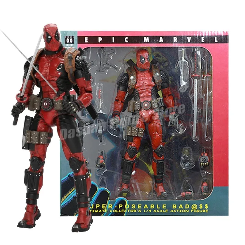 NECA-Deadpool-Action-Figure-Figurine-19cm-PVC-Collection-Avengers-X-Men ...