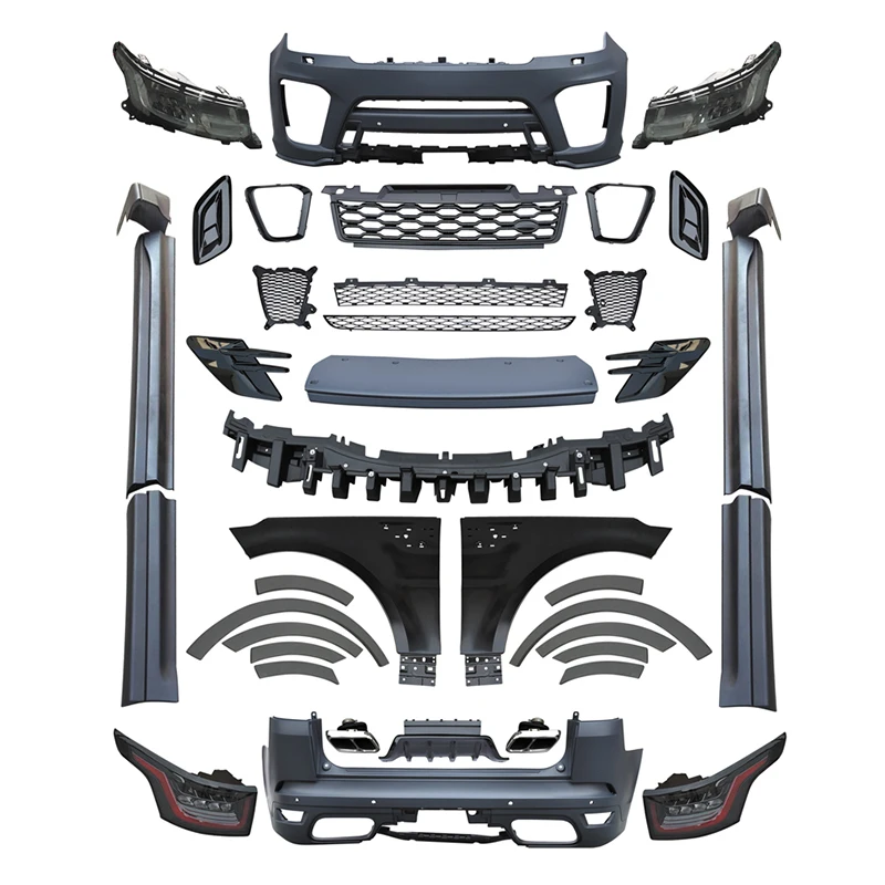 car-body-kit-Upgrade-SVR-model-body-kit-include-front-rear-bumper-with ...