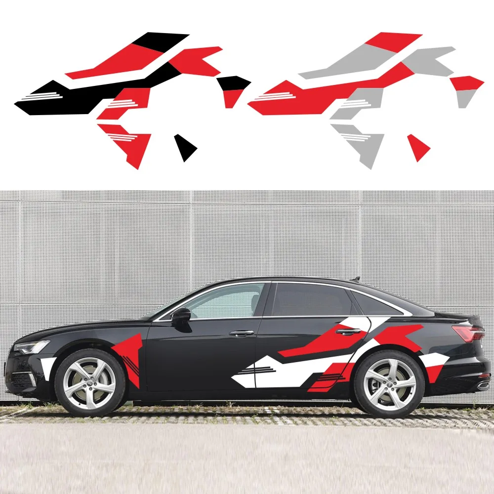 2PCS-Fashion-sports-car-wheels-back-grid-stripe-car-sticker-DIY ...