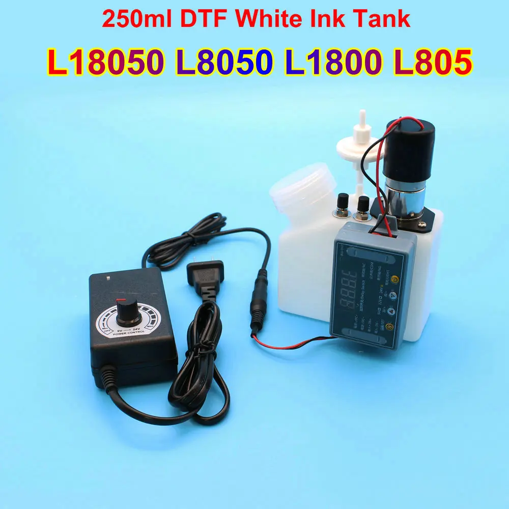 L18050 Printer DTF White Ink Tank Kit With Stirrer Timer Adjust Power ...