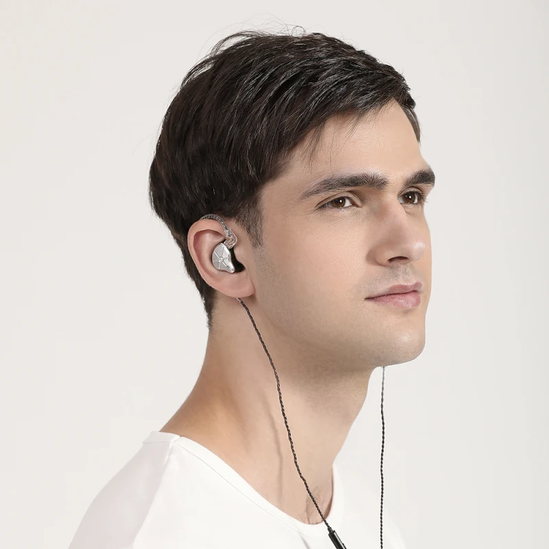 Dual Magnetic Circuit Moving Coil Unit Trn Stm Ring Iron Earphone 20hz ...