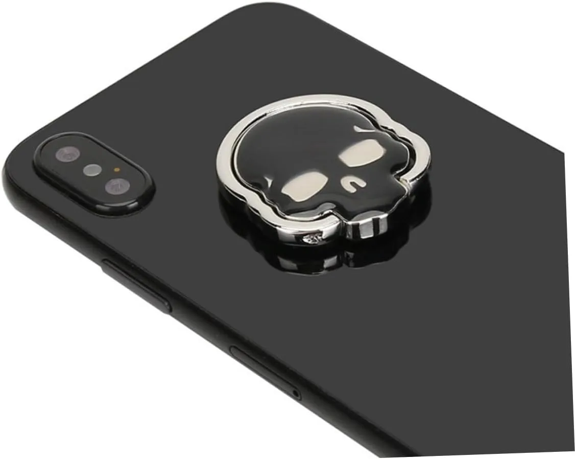 Mobile-Phone-Ring-Bracket-Halloween-Skull-Skeleton-Personalized-Design ...