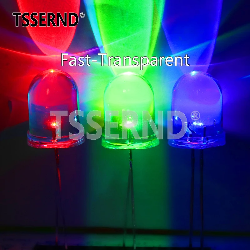 10pcs-F10-10mm-Fast-Slow-RGB-Flashing-Red-Green-Blue-Rainbow-Multi ...