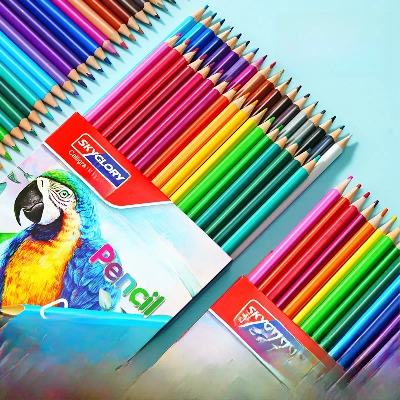 12/24/36/48 Colors Colored Pencil Professional Pastel Coloring Drawing ...