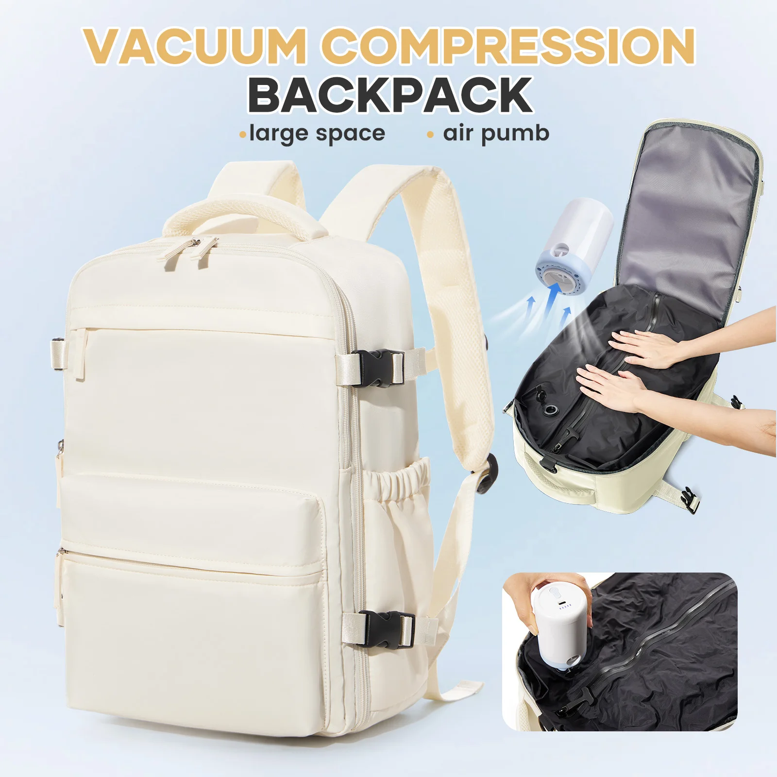 Ryanair Cabin Compression Backpack – The Travelers Corner