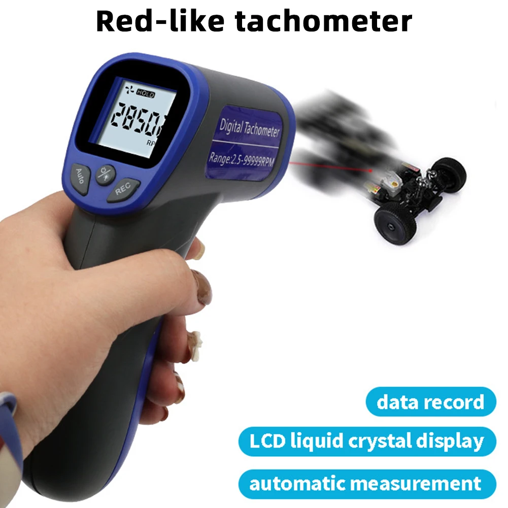 Non-Contact-Infrared-Lasers-Tachometer-Portable-High-Precision-Speed ...