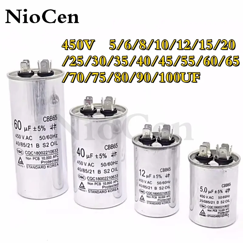 CBB65-AC-Motor-Capacitor-Air-Conditioner-Compressor-Start-Capacitor ...