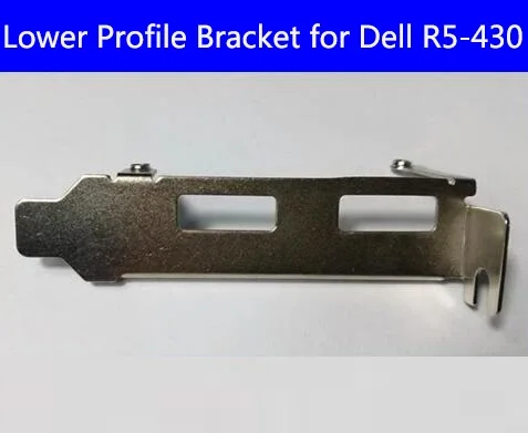 NEW-Graphics-Video-Card-8cm-Lower-profile-bracket-2-DP-For-Dell-R5-430 ...