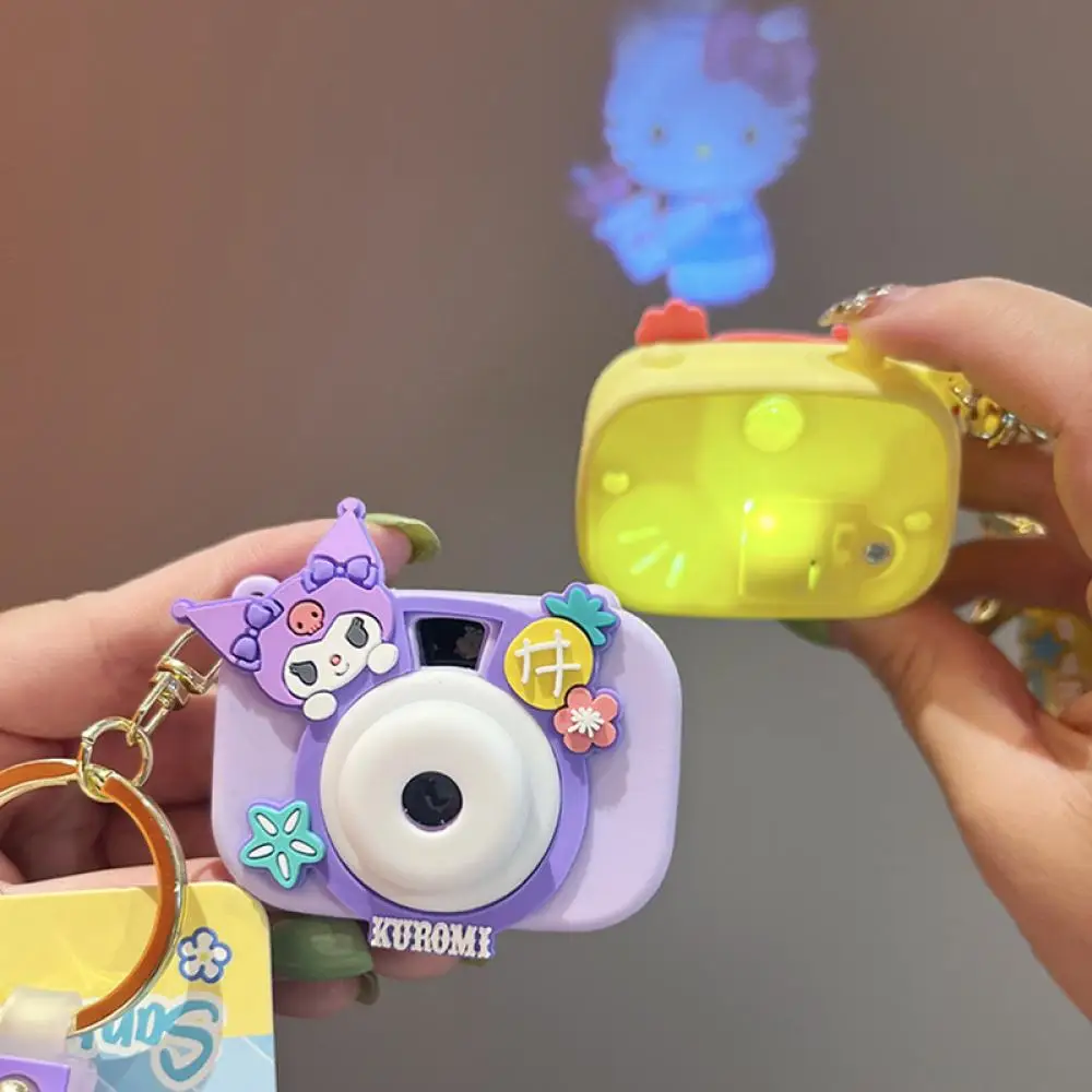 Genuine-Sanrio-Camera-Projection-Keychain-Hello-Kitty-Kuromi-Melody ...