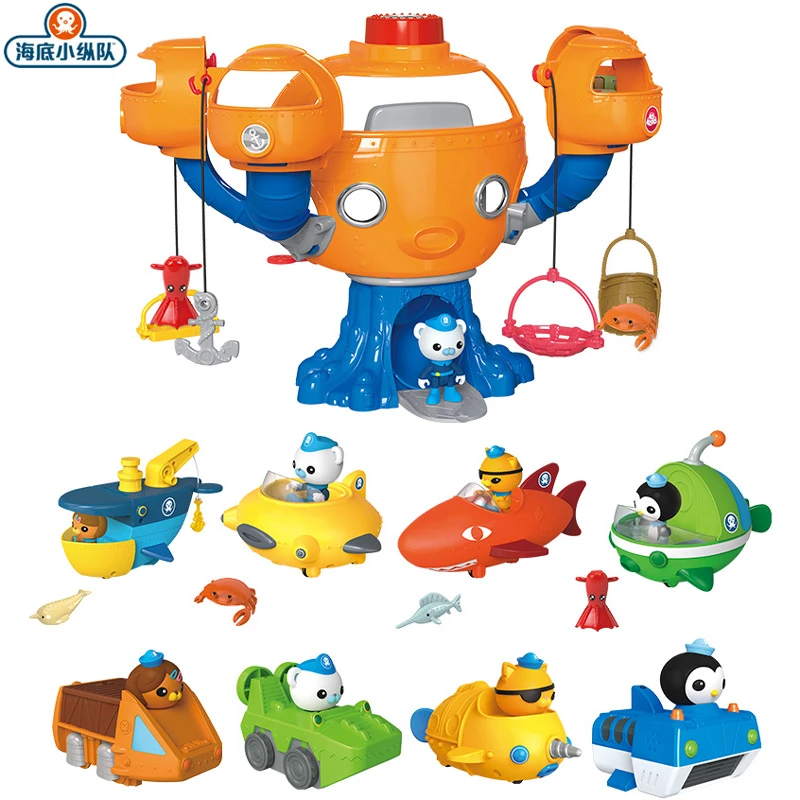 Original Octonauts Octopus Fort Octo-pod Base Set Barnacles Kwazii ...