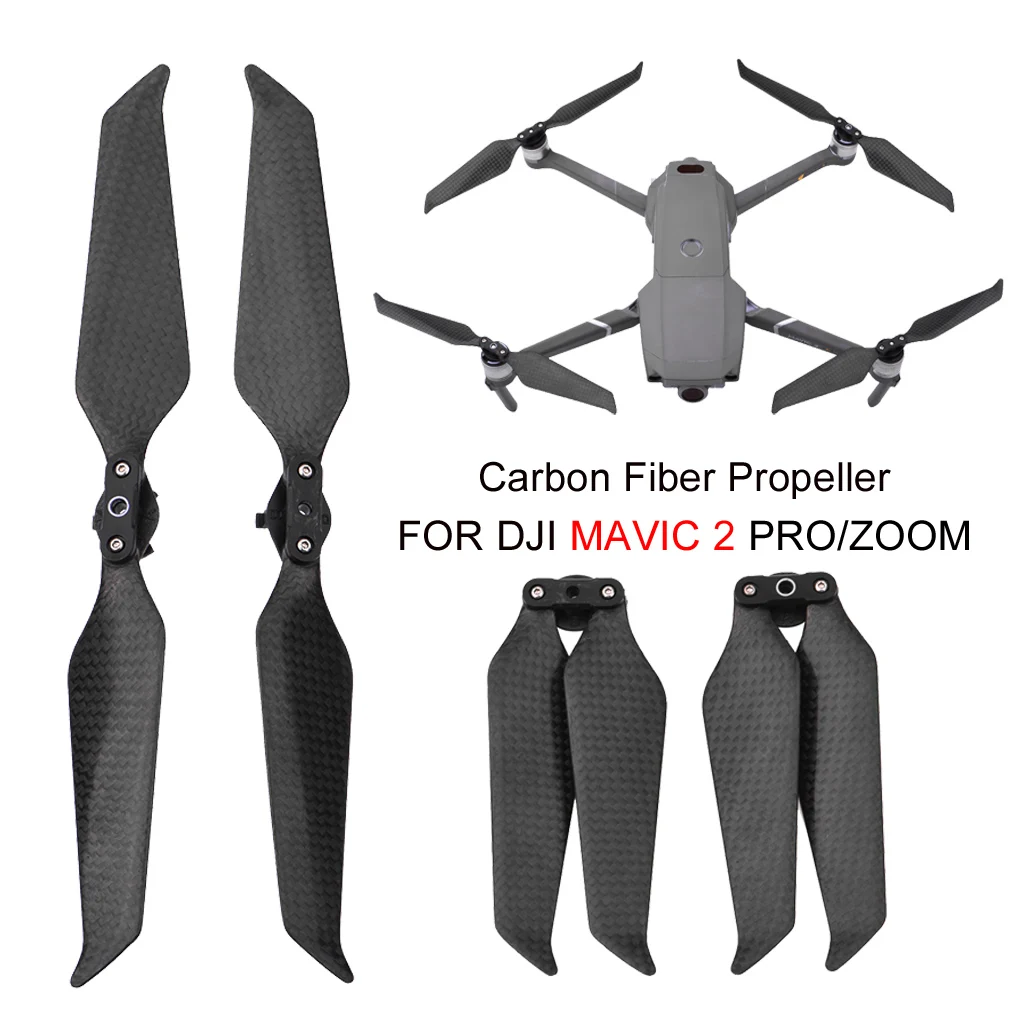 2 Pairs 8743 Foldable Carbon Fiber Propellers Noise reduction Quick 2-pairs-8743-foldable-carbon-fiber-propellers-noise-reduction-quick