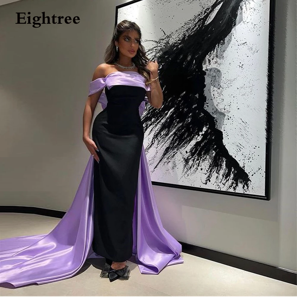 Eightree-Vintage-Prom-Dresses-Stain-Strapless-Bow-Abendkleider-Dubai ...