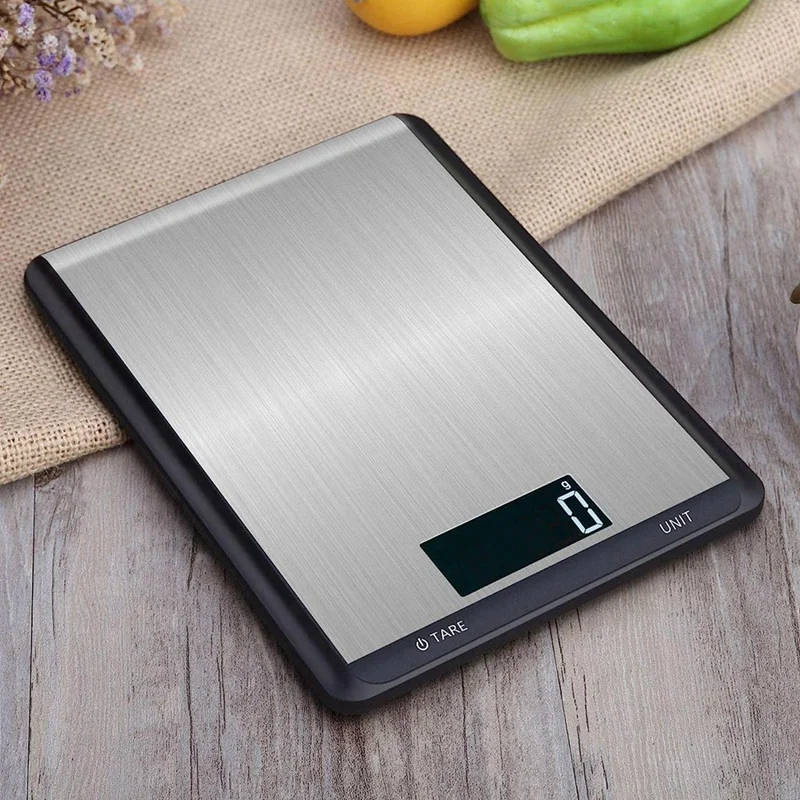 Digital-Food-Stainless-Steel-Kitchen-Scale-for-Cooking-Meal-Prep-5KG-1G ...