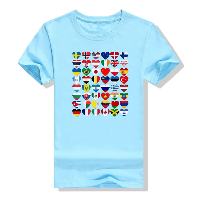 Flags of The Countries of The World,International Gift T-Shirt Funny ...