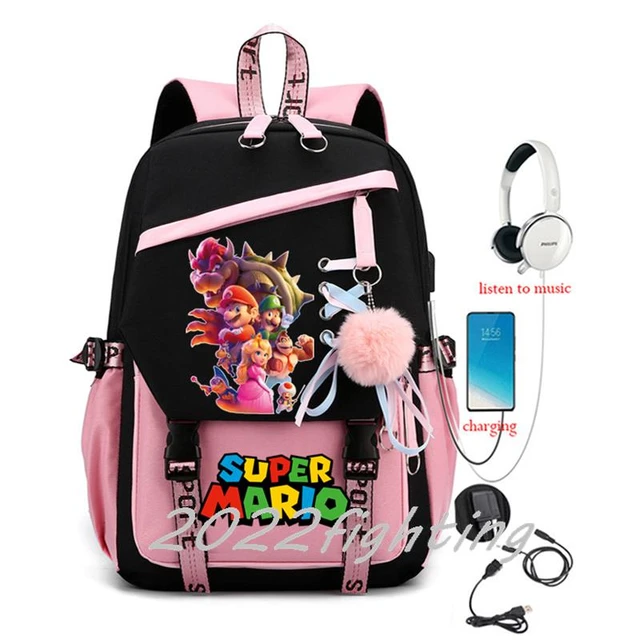 Princess Peach Plush Backpack