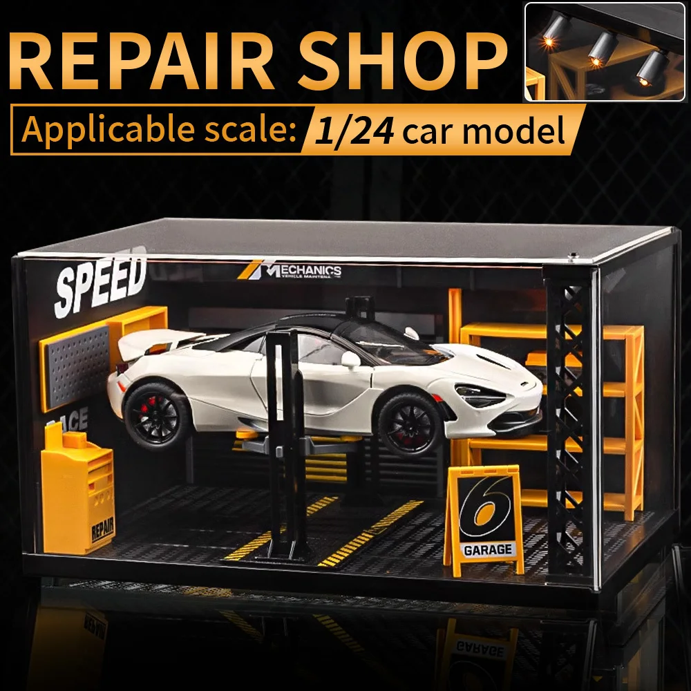 Car-Model-Display-Box-Suitable-For-1-24-Car-Model-Diy-Lighting-Car ...