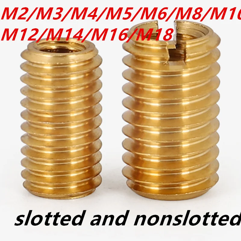 M2-M3-M4-M5-M6-M8-M18-brass-copper-inside-outside-thread-Adapter-screw ...