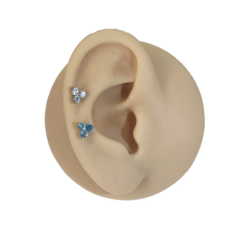 Dermal Piercing Behind Ear