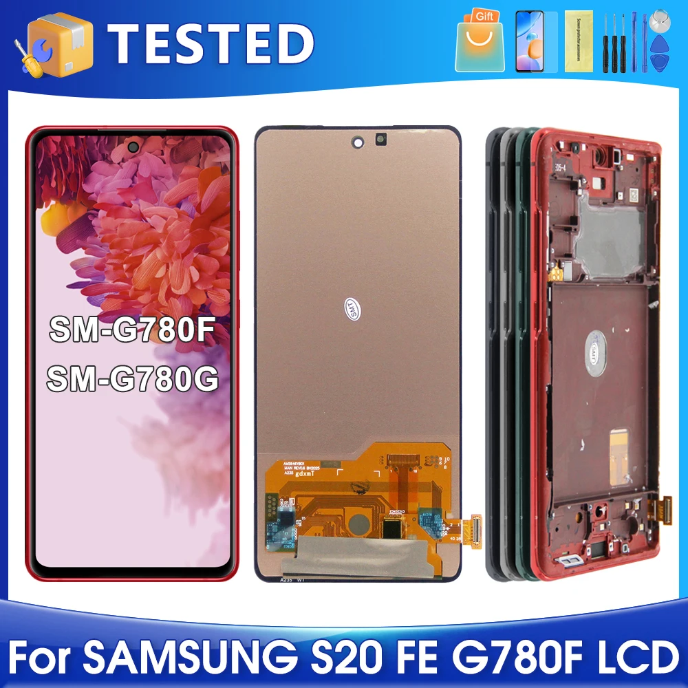 6.5''S20 FE For Samsung For AMOLED G780 G780F G780F/DSM G780G LCD ...